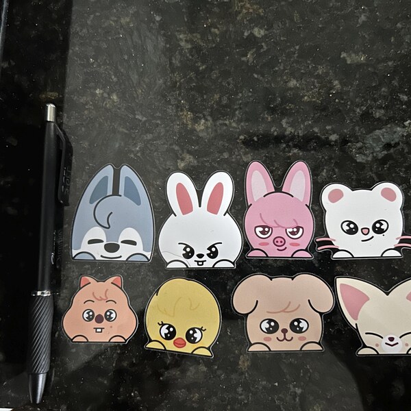 Aniteez Peeker Stickers Kpop Stickers Kpop Inspired Stickers ...