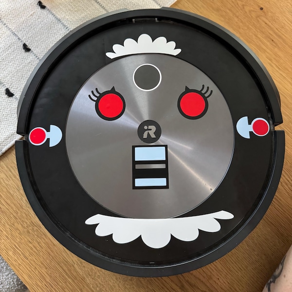 Original Deluxe Rosie the Robot Face Decals for Your Robotic Floor ...