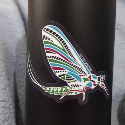 Fly Fish Wyoming® Logo Sticker - Etsy