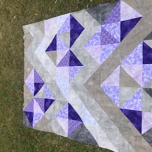 Zen Garden Quilt Pattern Modern Quilt Pattern, Contemporary Quilt ...