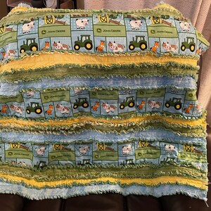 Pattern American Flag Rag Quilt - Etsy