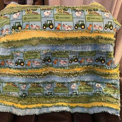 Pattern American Flag Rag Quilt - Etsy