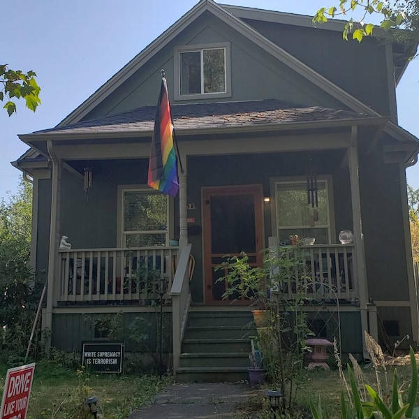 Philadelphia Rainbow Flag, Hand-sewn Inclusive Philly Rainbow Flag ...
