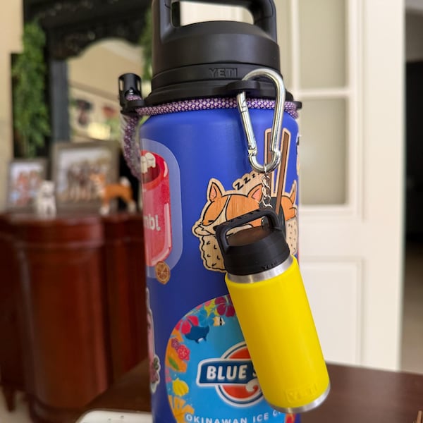 Yeti Keychain | Yeti Inspired | Portable Mini Storage | Lip Balm Holder ...