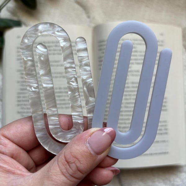 Simple Heart Paperclip Bookmark - Laser SVG File - Commercial Use - Etsy