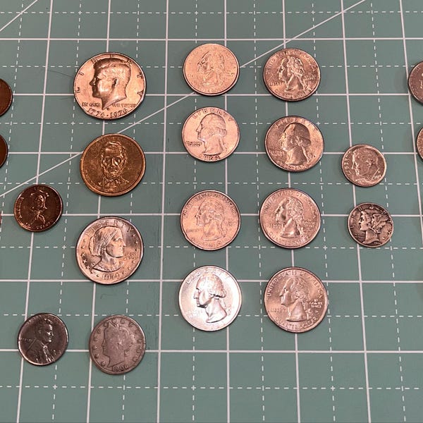 30 Unique Animal-themed Coins in a Pouch—choose Your One-of-a-kind Set ...
