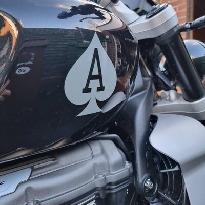 Ace of Spades Sticker Hot Rod Drag Racing Rat Look American Muscle ...