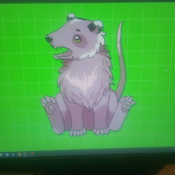 UPDATED Pixel Cat Pngtuber Black | Premade Stream Pet for Twitch ...