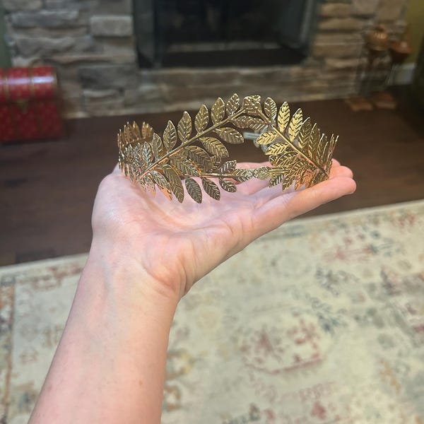 Medusa Light Crown - Snakes and Roses Goddess Crown - Mythology Rave ...