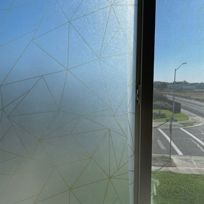 Stained Glass Window Film Animal Fish Bird Cat Tiger Color Printing ...