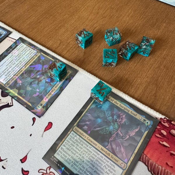 Raw Dice Set DND Sharp Edge TTRPG - Etsy