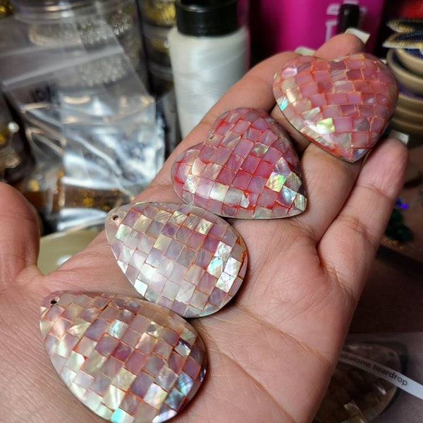 Purple Shell Beads Cebu Beauty Chips - Etsy