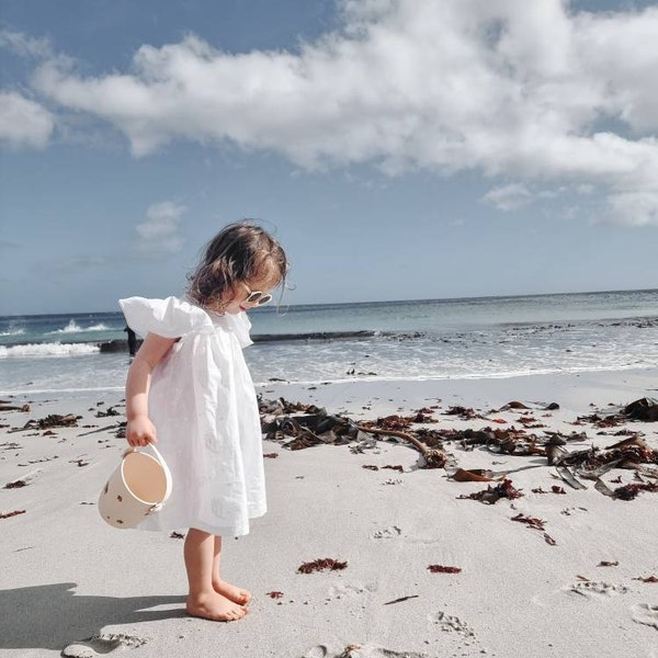Pink and Green Personalised Name Bunting for New Baby Girl, Sage and ...