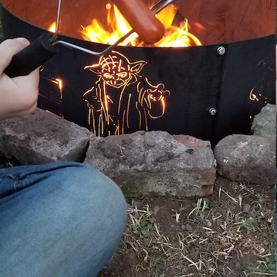 36 Inch 12 Gauge Octagon Style Fire Pit. Packers. - Etsy