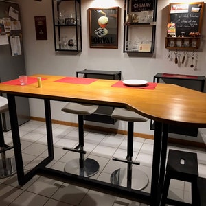 High Bar Table Legs, Bartisch, Individual Dimensions - Etsy