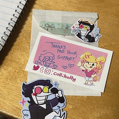 Spamton Deltarune Sticker Die Cut Vinyl Sticker 2 - Etsy