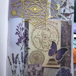 200pcs Junk Journal Kit,stickers,paper Ephemera, Scrapbook Paper ...
