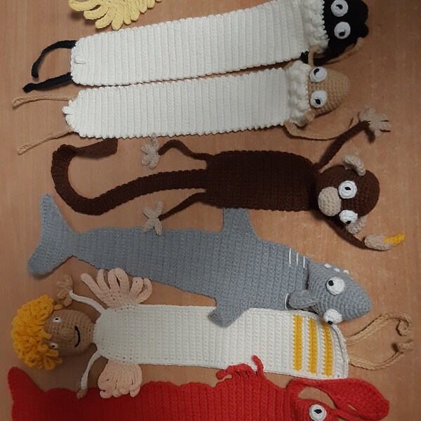 Chicken Bookmark Crochet Pattern | Amigurumi PDF Pattern - Etsy