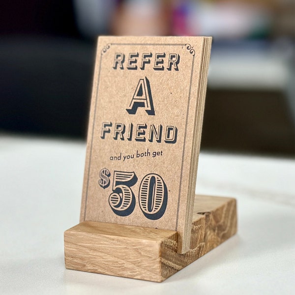 Wood Photo Holder. Wooden Postcard Holder. Wood Postcard Holder. Wood ...