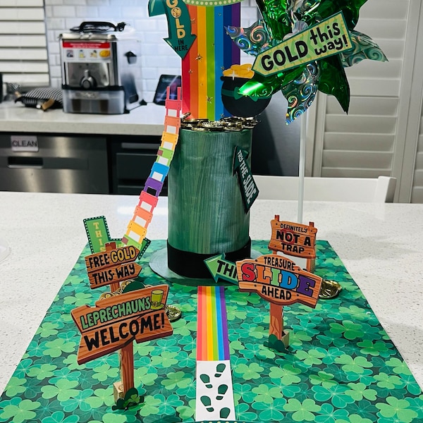 Printable Leprechaun Trap Kit St Patricks Day Activity for Kids DIY ...