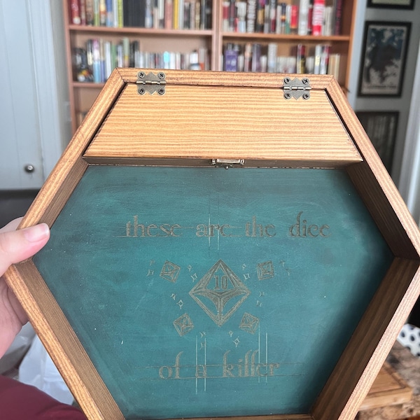 Dice Tray, Rolling Dice, RPG, Dice Organizer, Gifts for DND Player ...