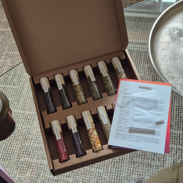 DO YOUR GIN Botanisches Set | Botanisches Gin-Geschenkset | 12-Gewürze Infusionsset für ...