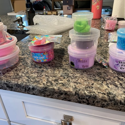 Winter Donut Butter, Clay Slime Diy, Scented Blueberry Muffin - Etsy