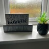 Any Wording - Block Wooden Signs - Personalised - Rae Dunn Inspired ...