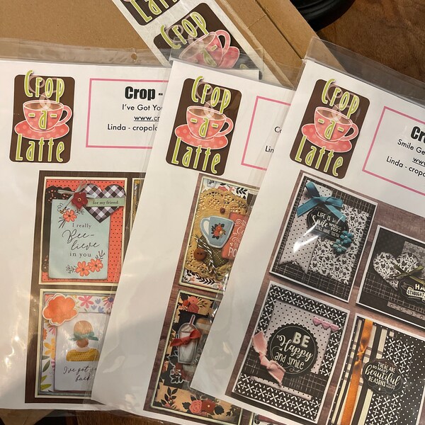 Thinking of You, Sympathy Themed Card Kit 4 Pack General Diy Card Craft ...