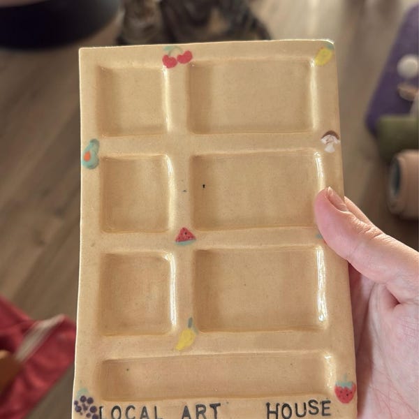 Handmade Square Glass Tile Coaster Set: Colorful Drink Coasters - Etsy