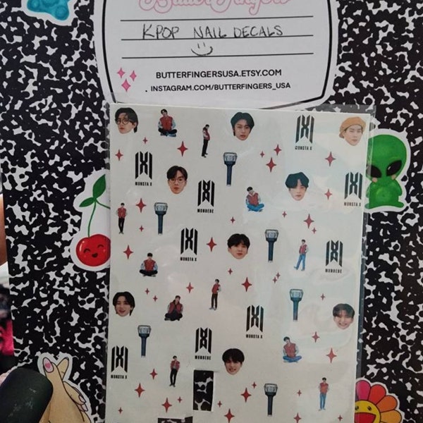 Stray Kids SKZOO| Stray Kids Waterslide Nail Decals| SKZ Nail Art| Kpop ...