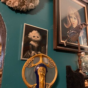 Spooky Bog Creature Creepy Cute Dark Art Fantasy Illustration Horror ...