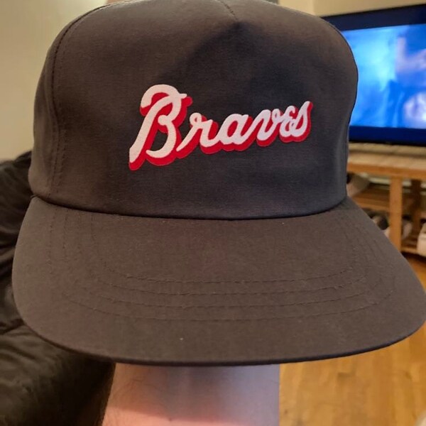 Atlanta Braves Hat Vintage Braves Hat Braves Baseball Vintage Braves ...