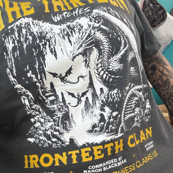 The Thirteen Shirt | Throne of Glass T-shirt Manon Blackbeak Ironteeth ...