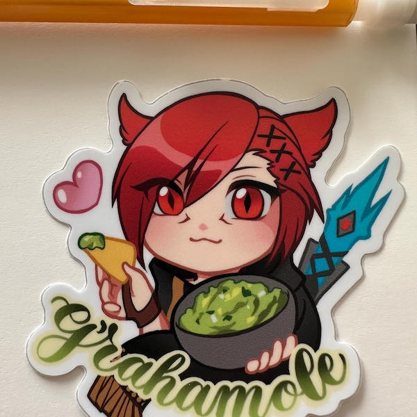 FFXIV Sponge Silkie Sticker - Etsy