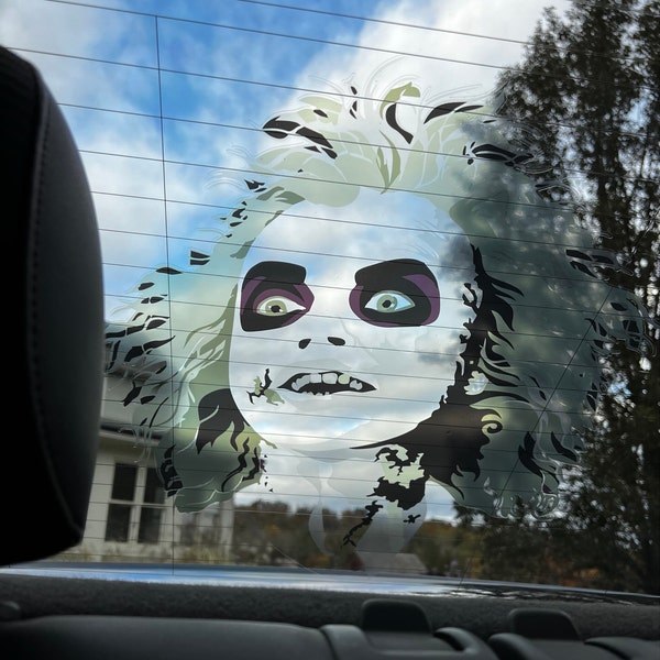 Classic Horror Vinyl Decal Sticker Static Cling Window Film Vinyl Iron ...