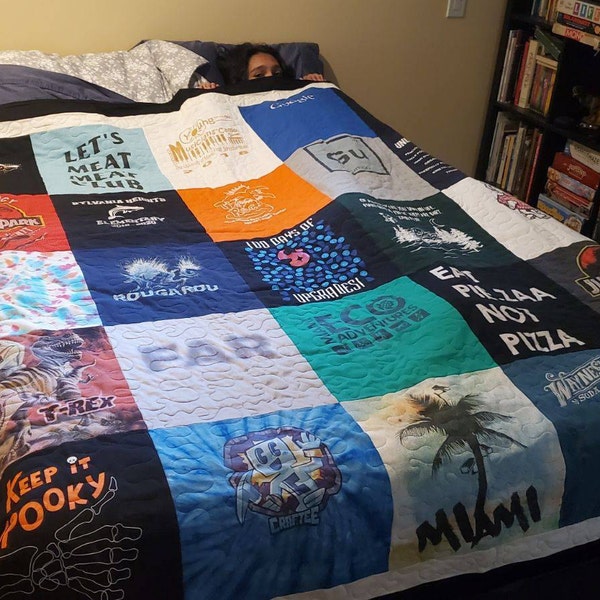 Jersey Quilt Made to Order - Etsy