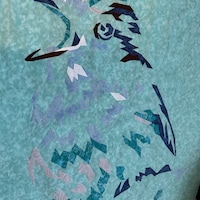 SWEET TOOTH DRAGON Quilt Pattern, Dragon Fabric Collage, Applique ...