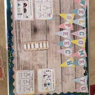 Speech Therapy Room Decor Jungle Animals - Etsy