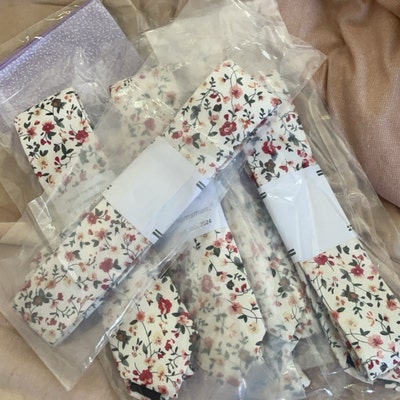 Rust Floral Tie, Rust Bow Tie, Rust Pocket Square, Rust Dress Necktie ...