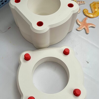 Plaster Mold for Handmade Slipcasting Mug Cup Shape DIY Pottery Tool ...