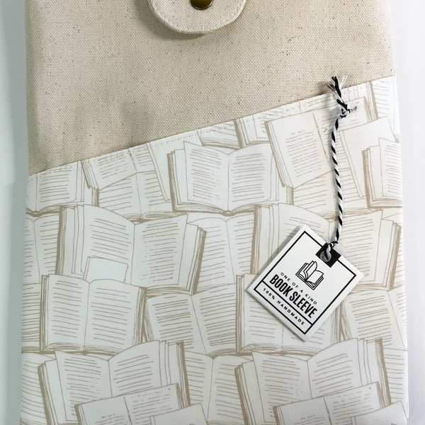 PRINTABLE Book Sleeve Tags - Digital PDF - Fold Over + Hang Tags for ...