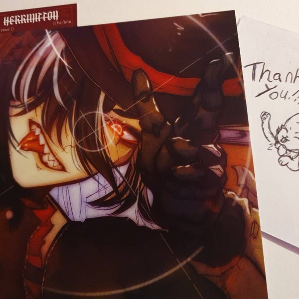 Chuuya Print | BSD Fan Art - Etsy