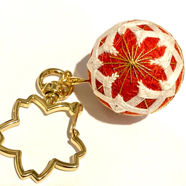 Temari Embroidery Kit for Beginners - Japanese Sakura Temari Ball ...
