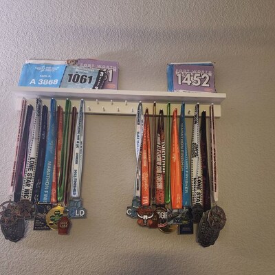 Personalized 3 in 1 Shadow Box Display for Marathons and Triathlons - Etsy