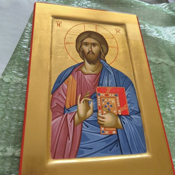 Icon of the Archangel Michael at the Second Coming of Christ,byzantine ...