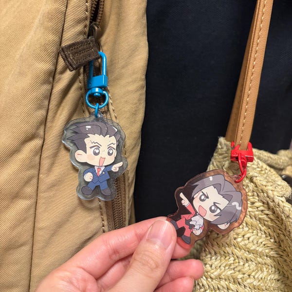 Handmade Nana Hachi Matching Magnet Heart Keychains last Restock - Etsy