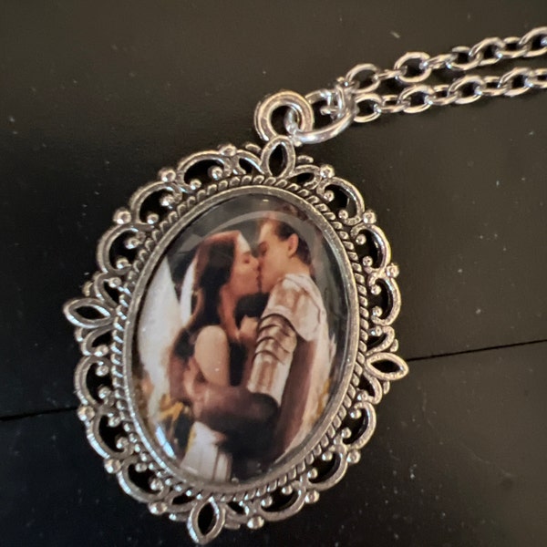 Romeo + Juliet Cameo Necklace - Silver Option Available - Etsy UK