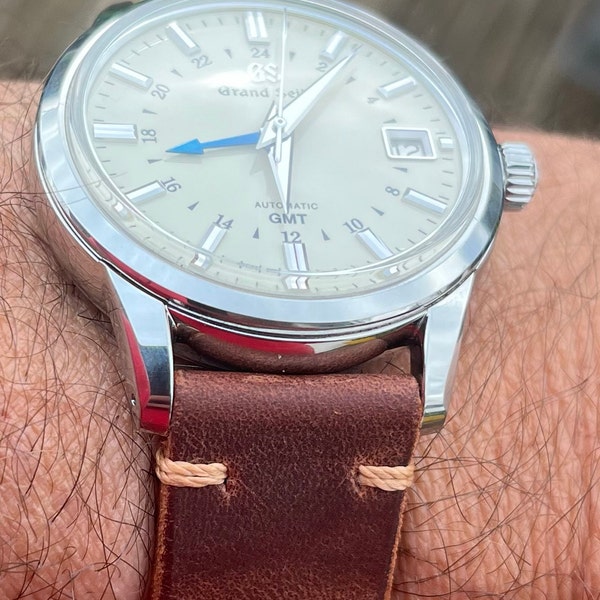 Handmade Vintage Watch Strap 18mm, 19mm, 20mm, 21mm, 22mm, 24mm ...