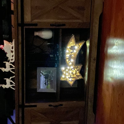 Nativity Shooting Star Light up Box - Etsy